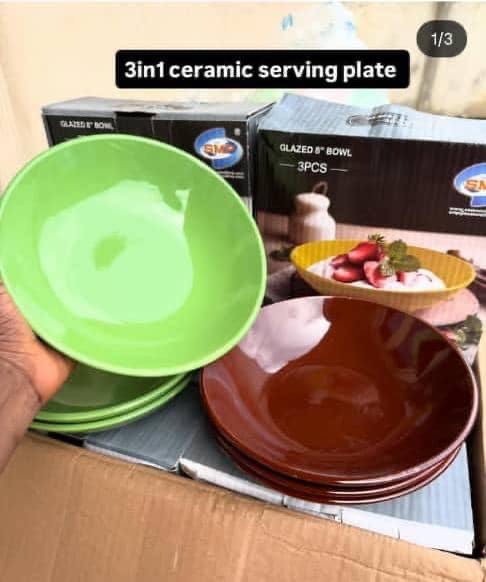 3in1 ceramic serving plate – Bodem DK Stores